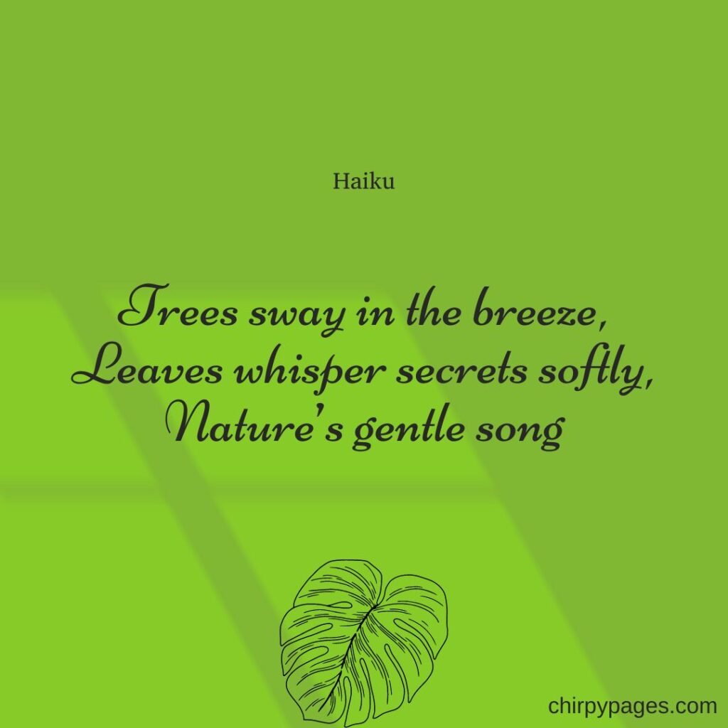 How To Write Haiku Poem: Meaning, Format And Examples - Chirpy Pages