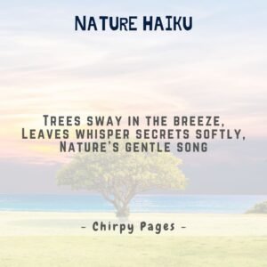 How To Write Haiku Poem: Meaning, Format And Examples - Chirpy Pages