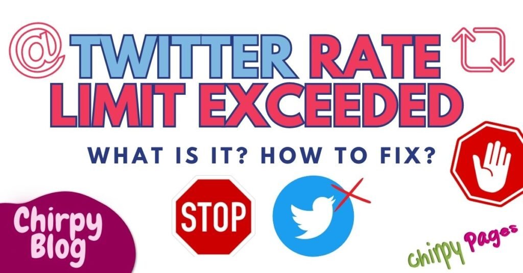 What Does Twitter Rate Limit Exceeded Mean? How to Fix It in 2023 ...